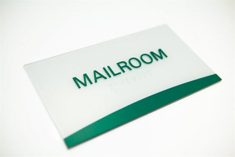 Mail Room Applique - Metro Sign & Awning