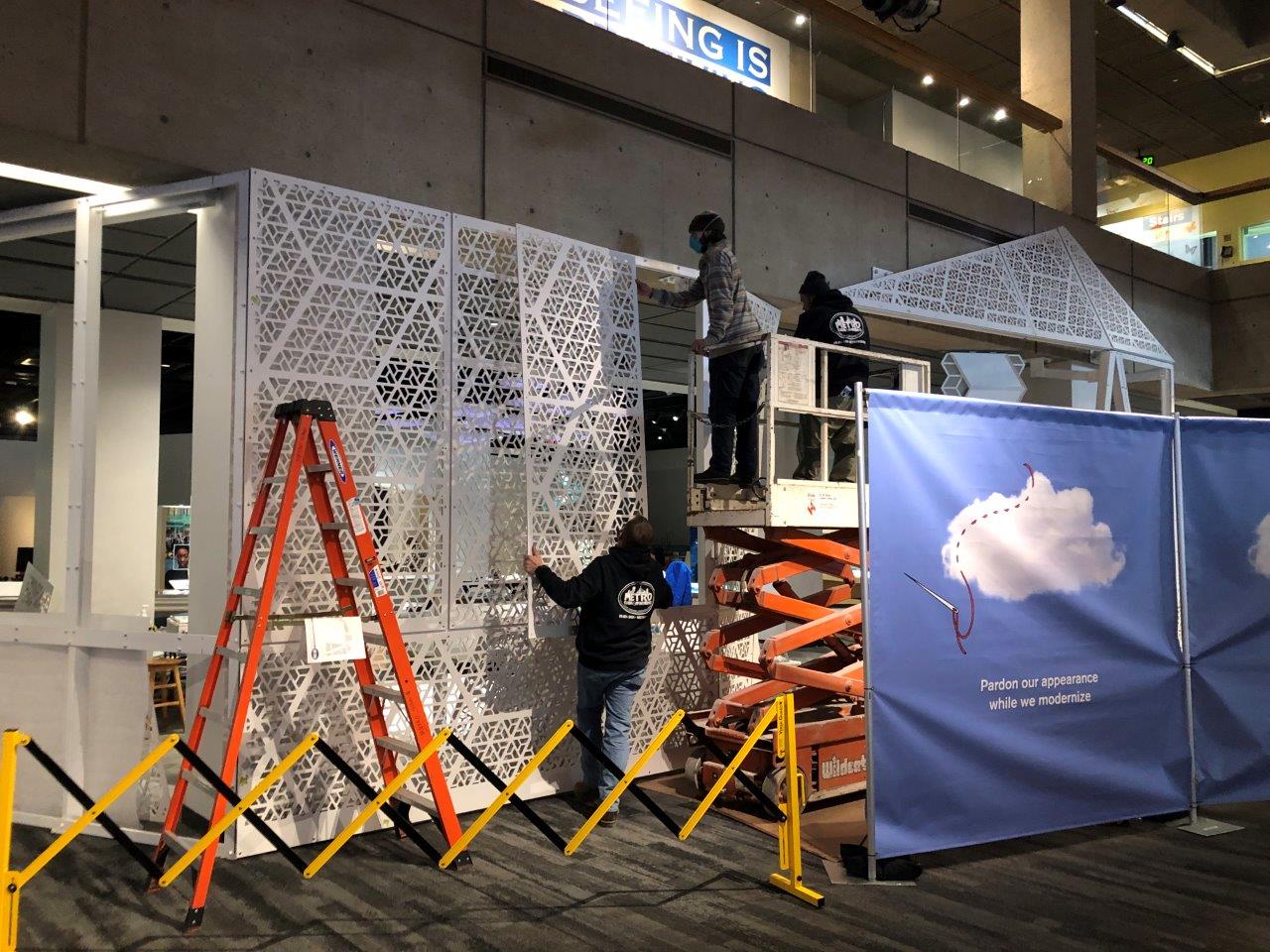 Structural Signage for an Arctic Adventure - Metro Sign & Awning